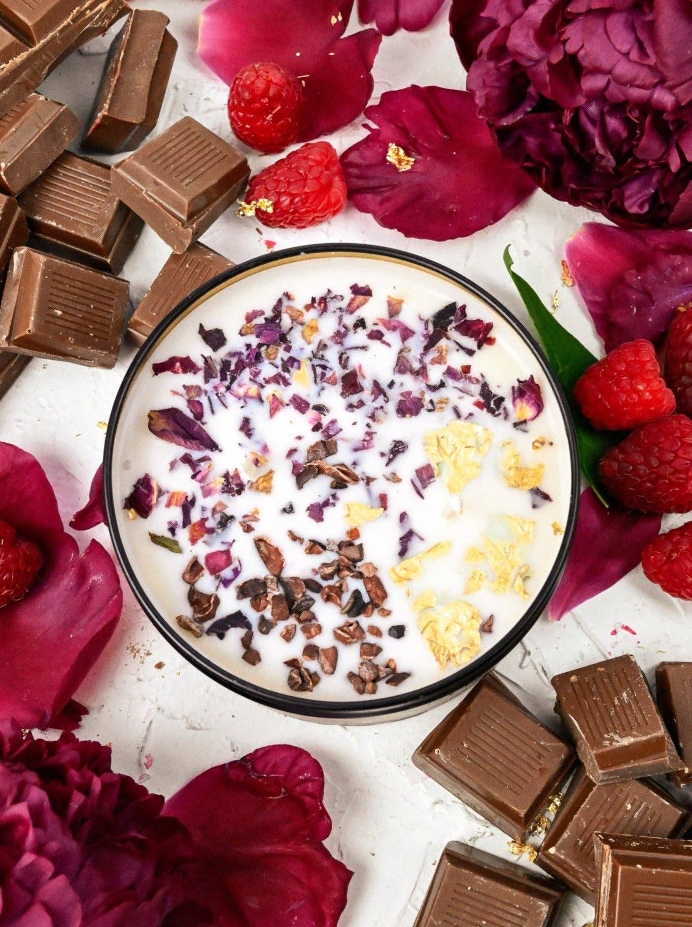 COCOA LUXE Chocolate Raspberry Candle – Uni-T