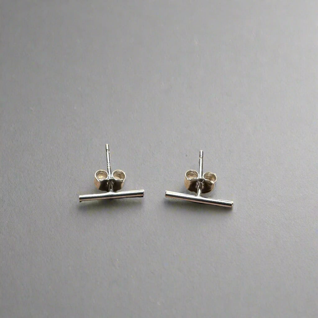 Bar Studs - sterling silver bar studs | Minimalistic Design, Versatile ...