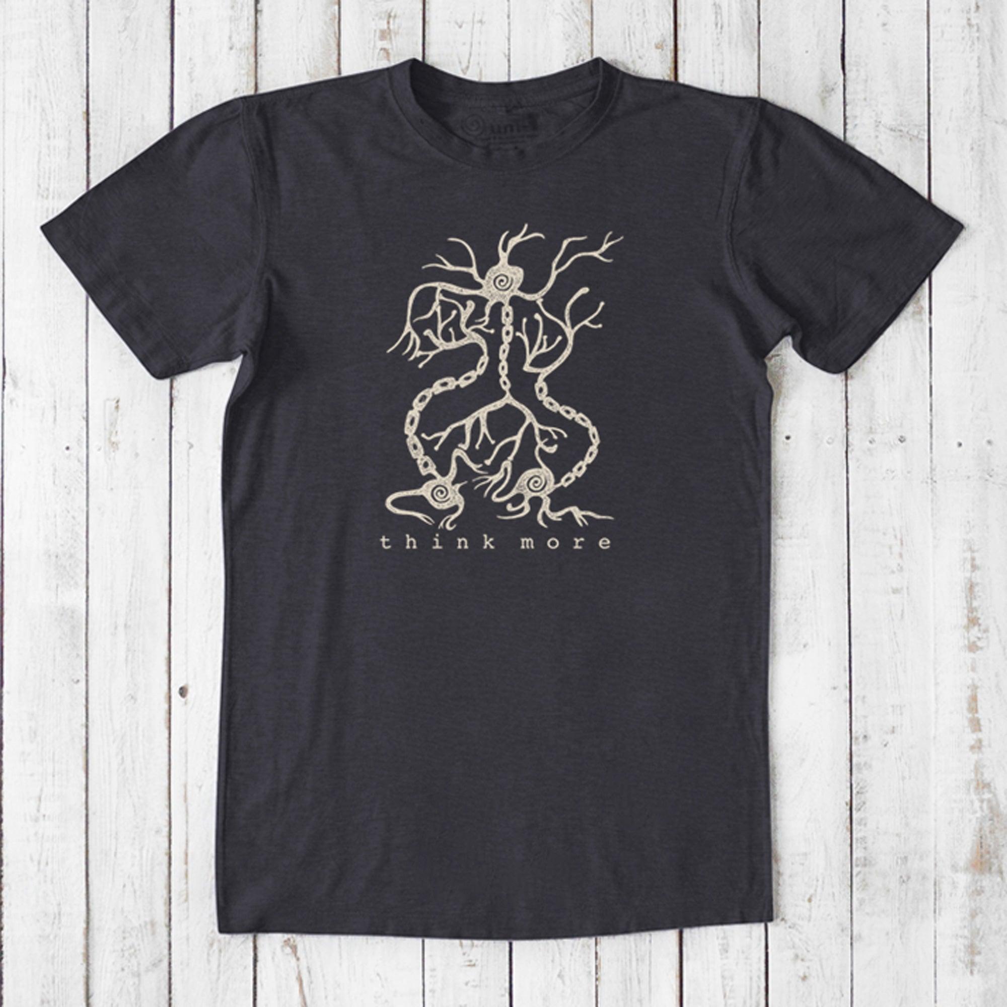 Men's Neuron T-Shirt in Bamboo & Organic Cotton | Uni-T Science Brain ...